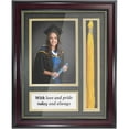 GraduationMall Shadow Box Frame with Glass Decor, 5x7 Photo & Tassel ...