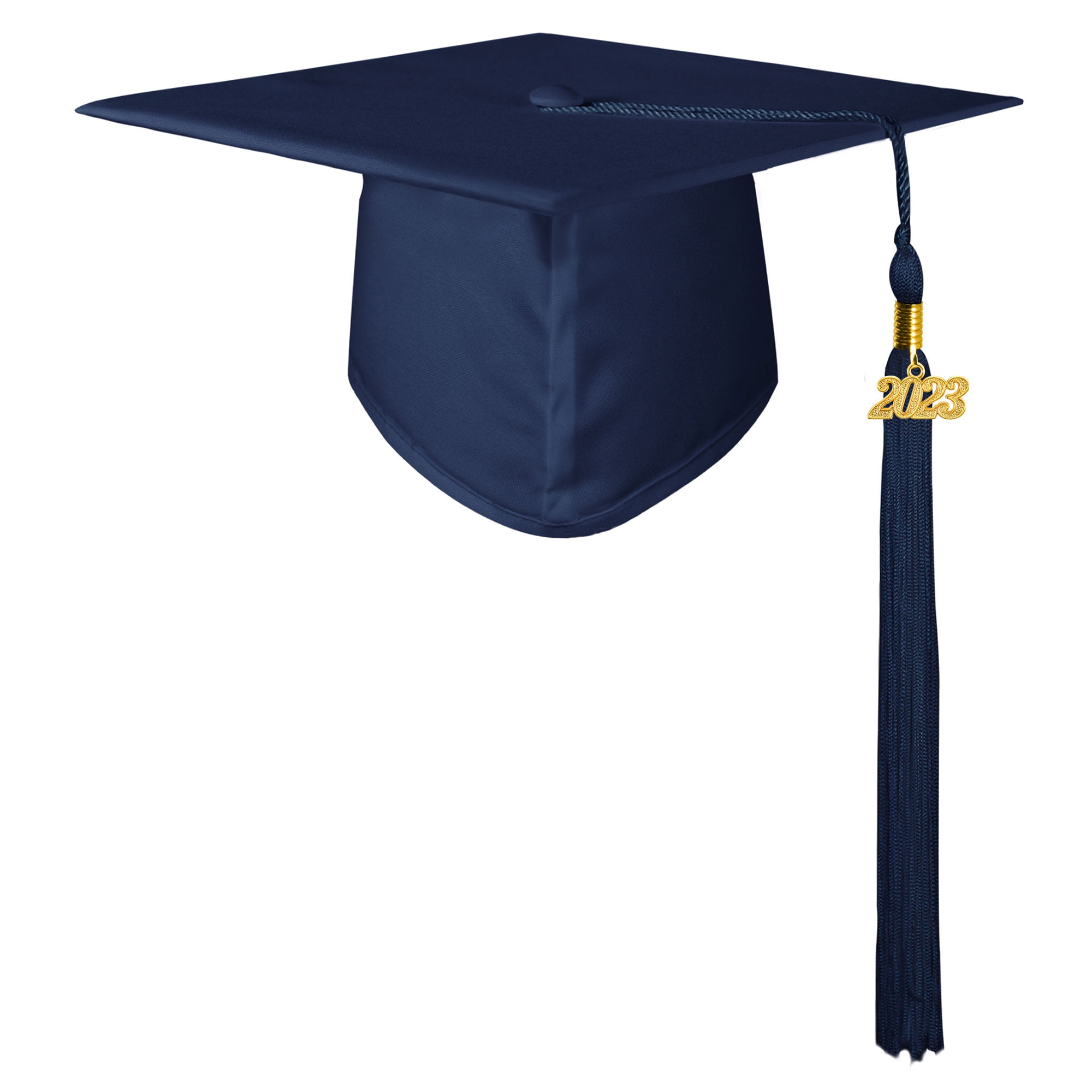 Graduation Cap Blue Tassel