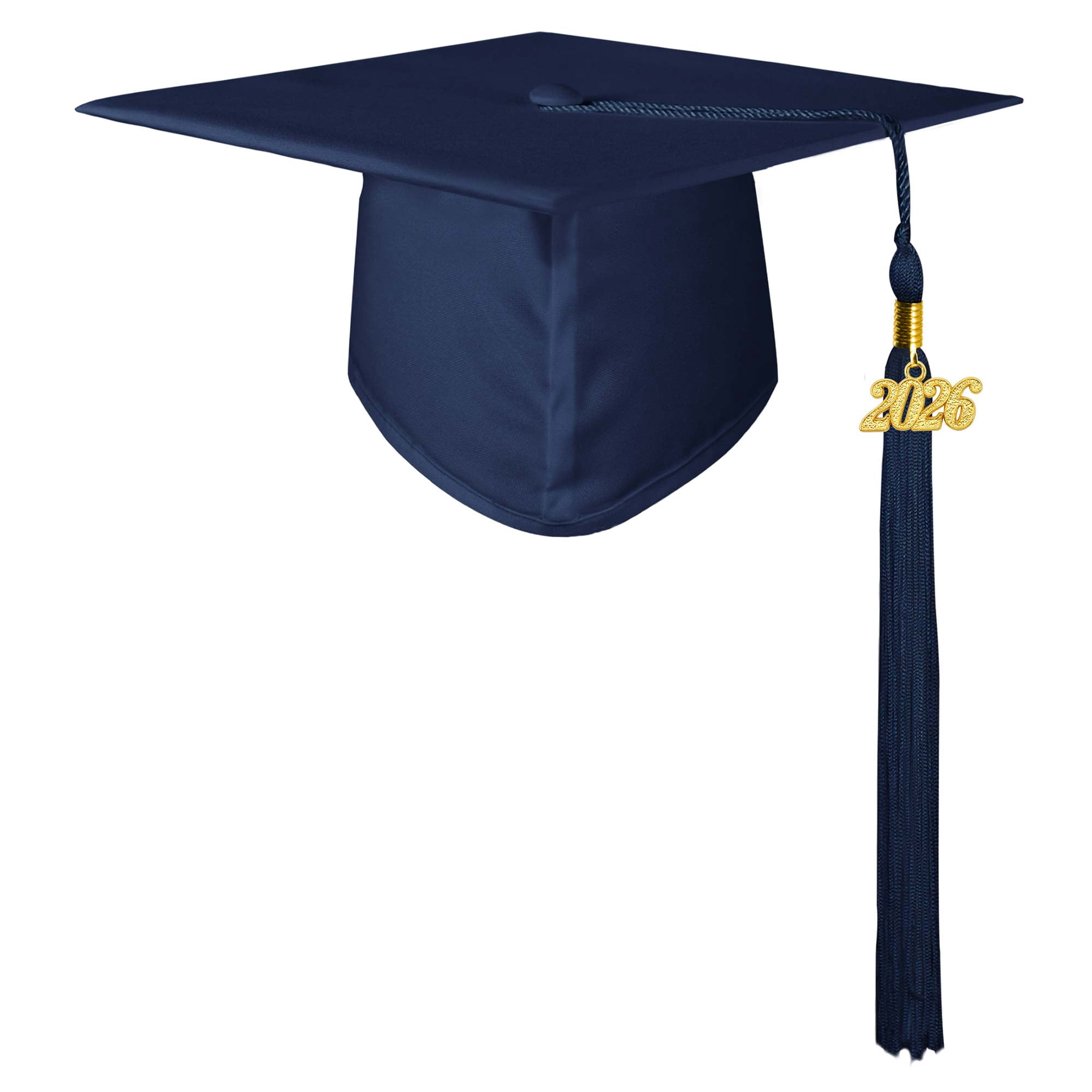 GraduationMall Unisex Adult Matte Graduation Cap + 2026 Tassel ...