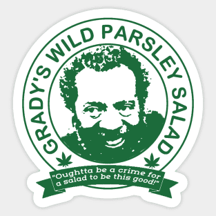 Grady'S Wild Parsley Salad Sticker Phone Decal Water Bottle Stickers ...