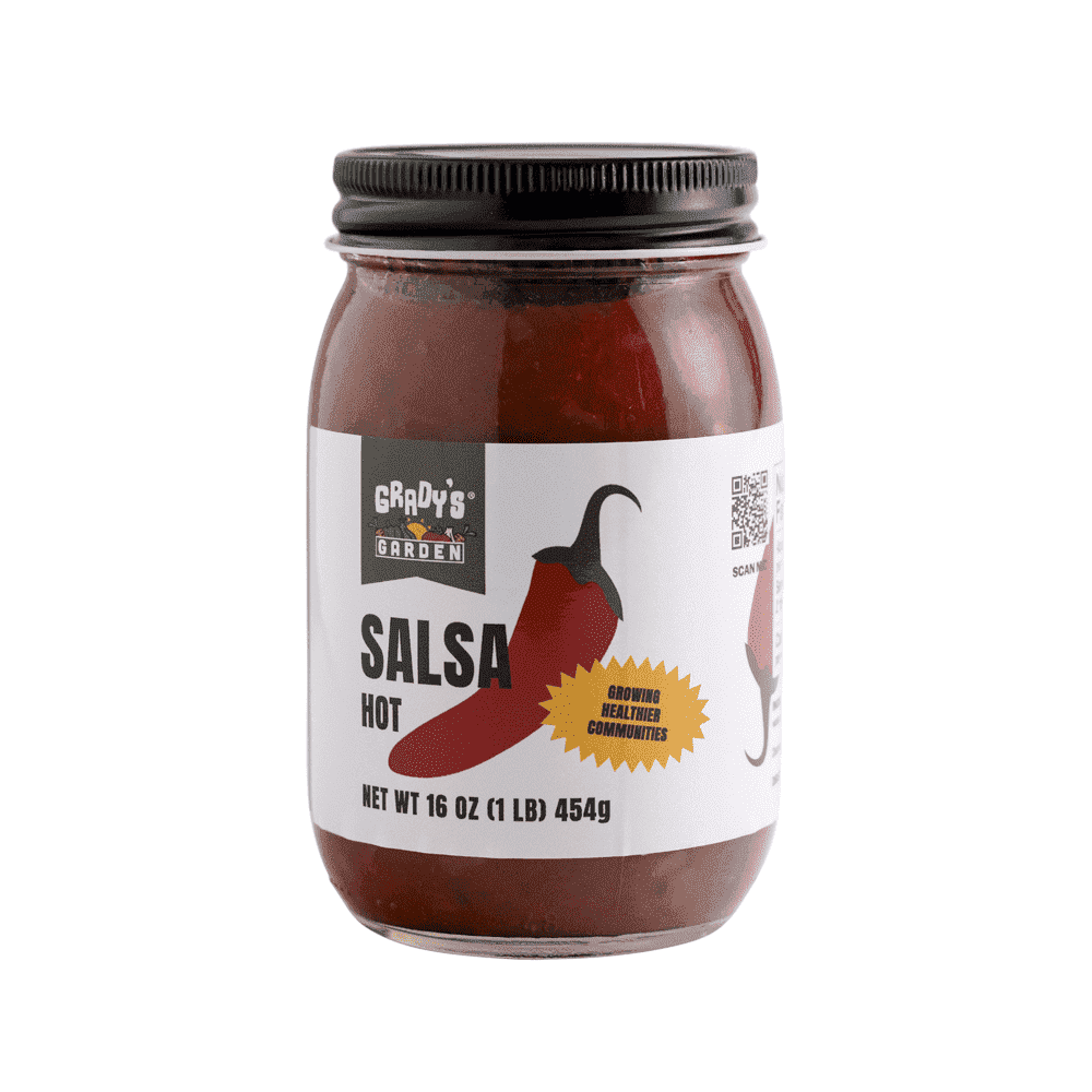 Grady's Garden Hot Salsa, Premium ingredients, No added sugars, No ...