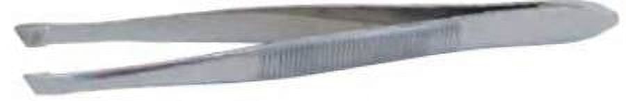 Grafco 3-1/2 Inch Stainless Steel Slant Tip Tweezers, Nonsterile ...