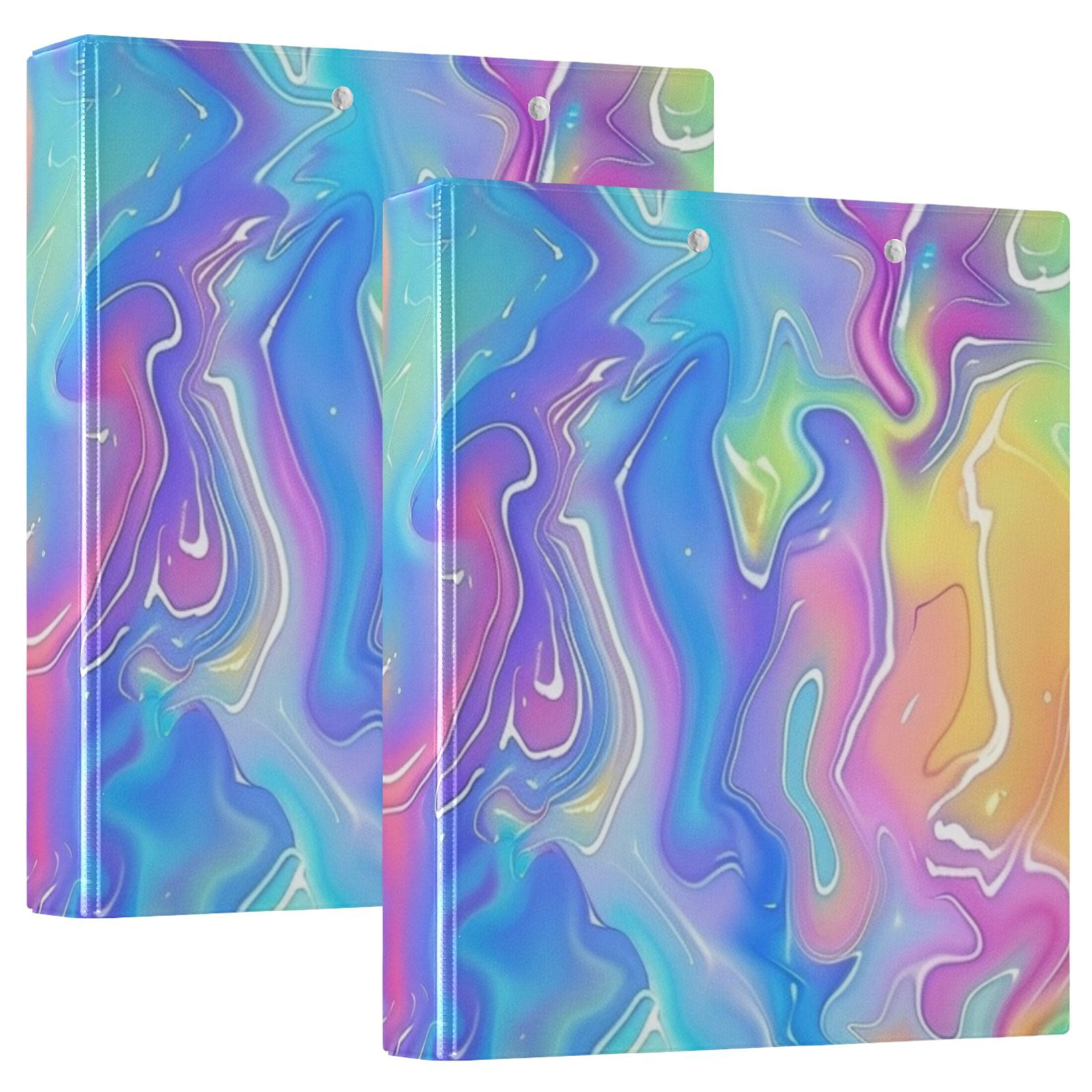Graffiti 3 Ring Binders 1.5 inch Hardcover File Folders with Interior ...