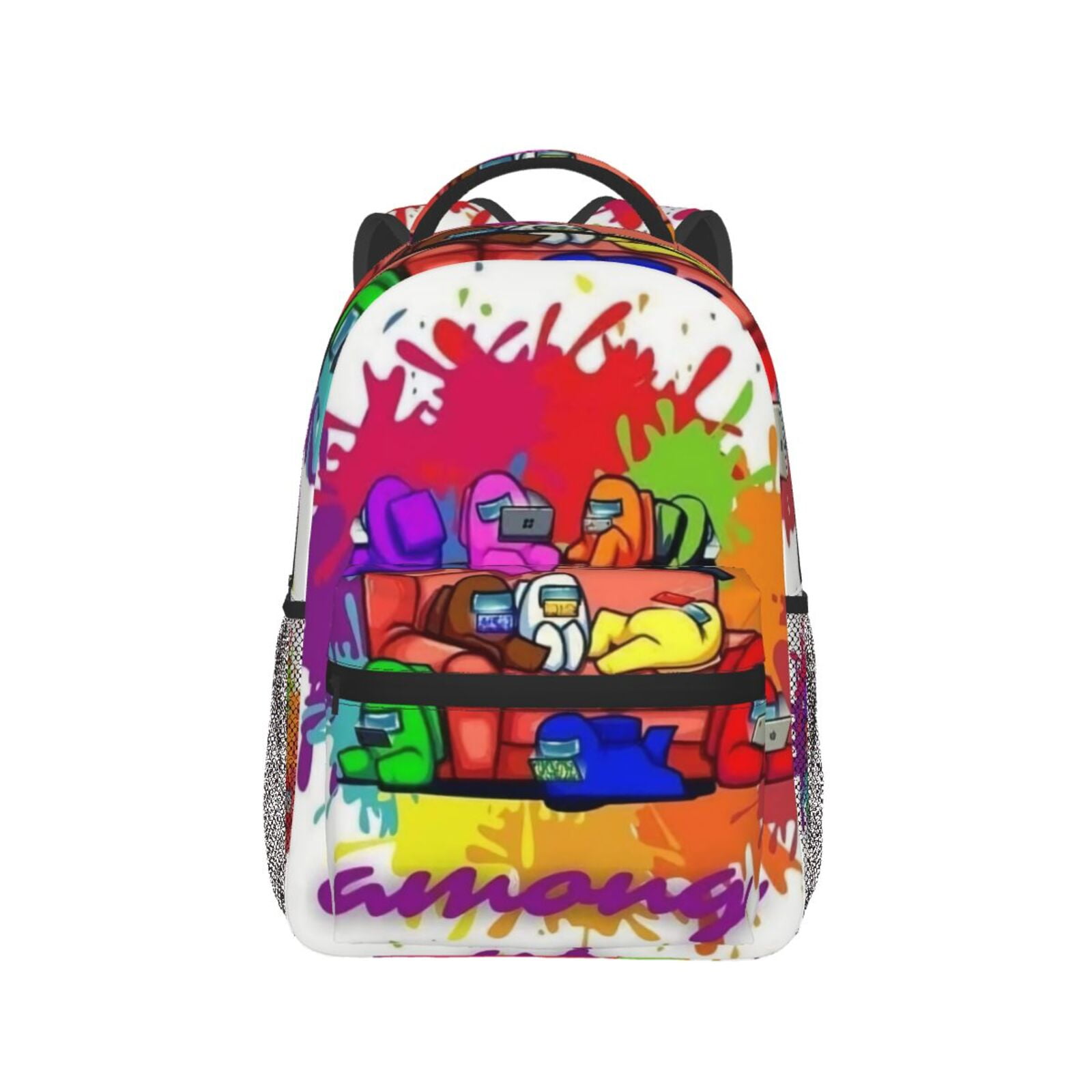 Graffiti Among Us Backpack 15.7 Inch,Travel Backpack Lightweight,Laptop Backpack,Backpack for ...