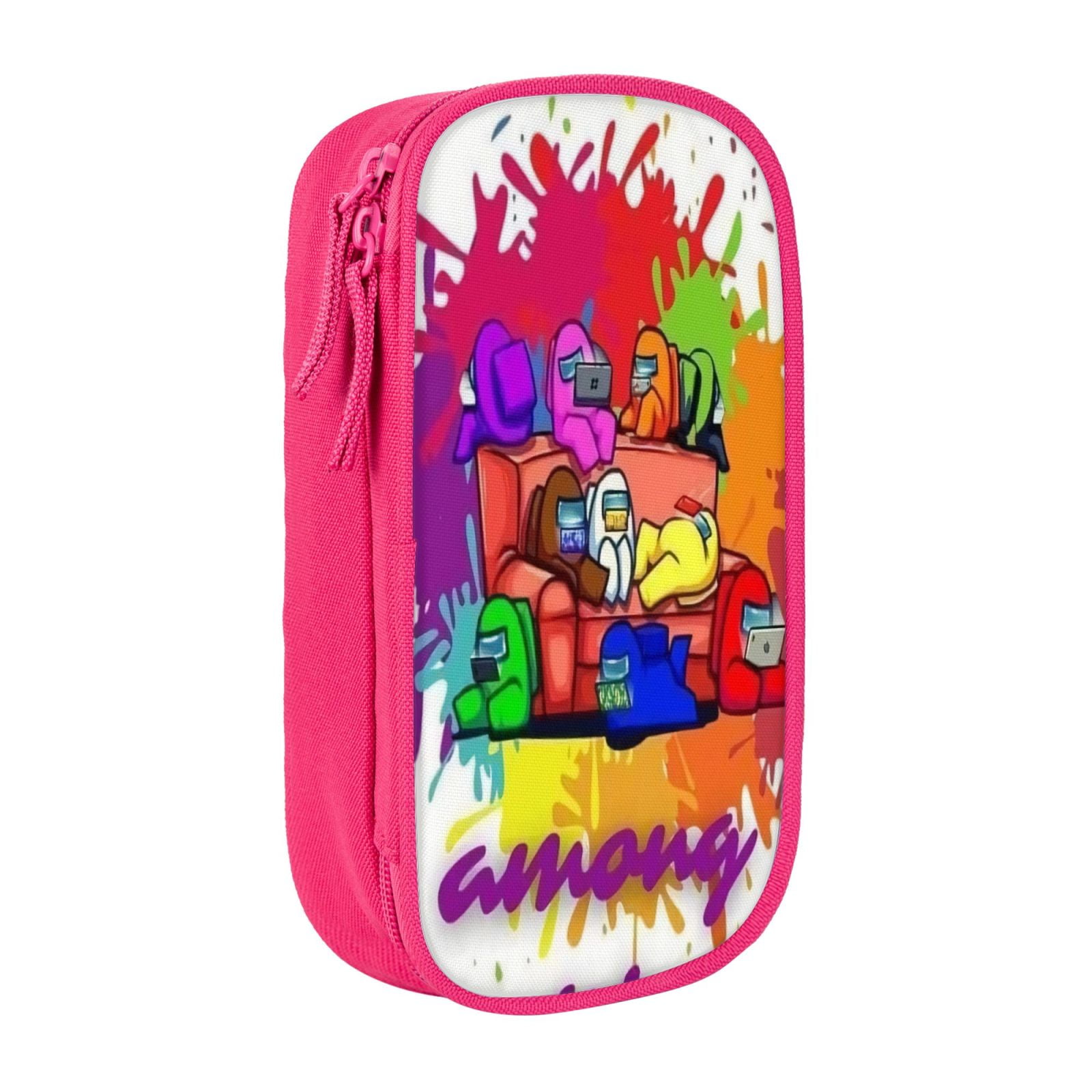 Graffiti Among Us Pencil Case,Pencil Pouch,Big Pencil Bag Pouch Box ...