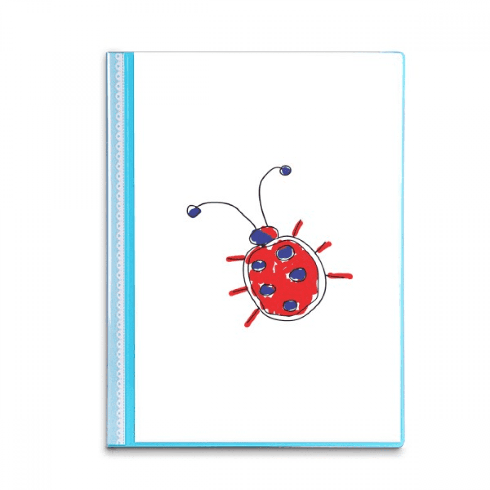 Graffiti Animation Hand Painted Ladybug Book Sheet Protectors Portfolio ...