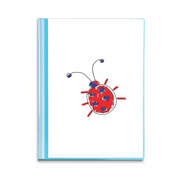 Graffiti Animation Hand Painted Ladybug Book Sheet Protectors Portfolio ...