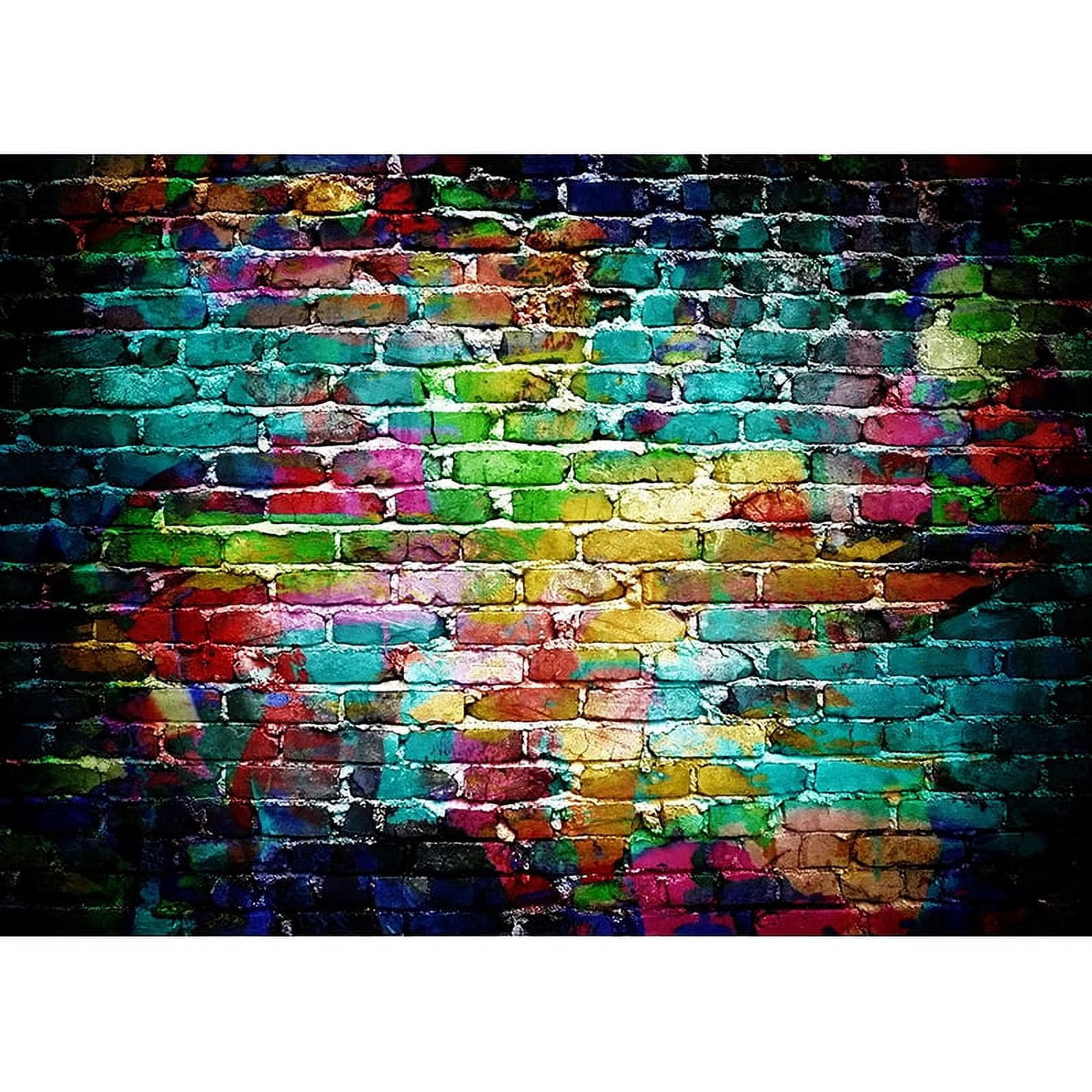 Graffiti Antique Brick Wall Photography Backdrops Props Cement Texture ...