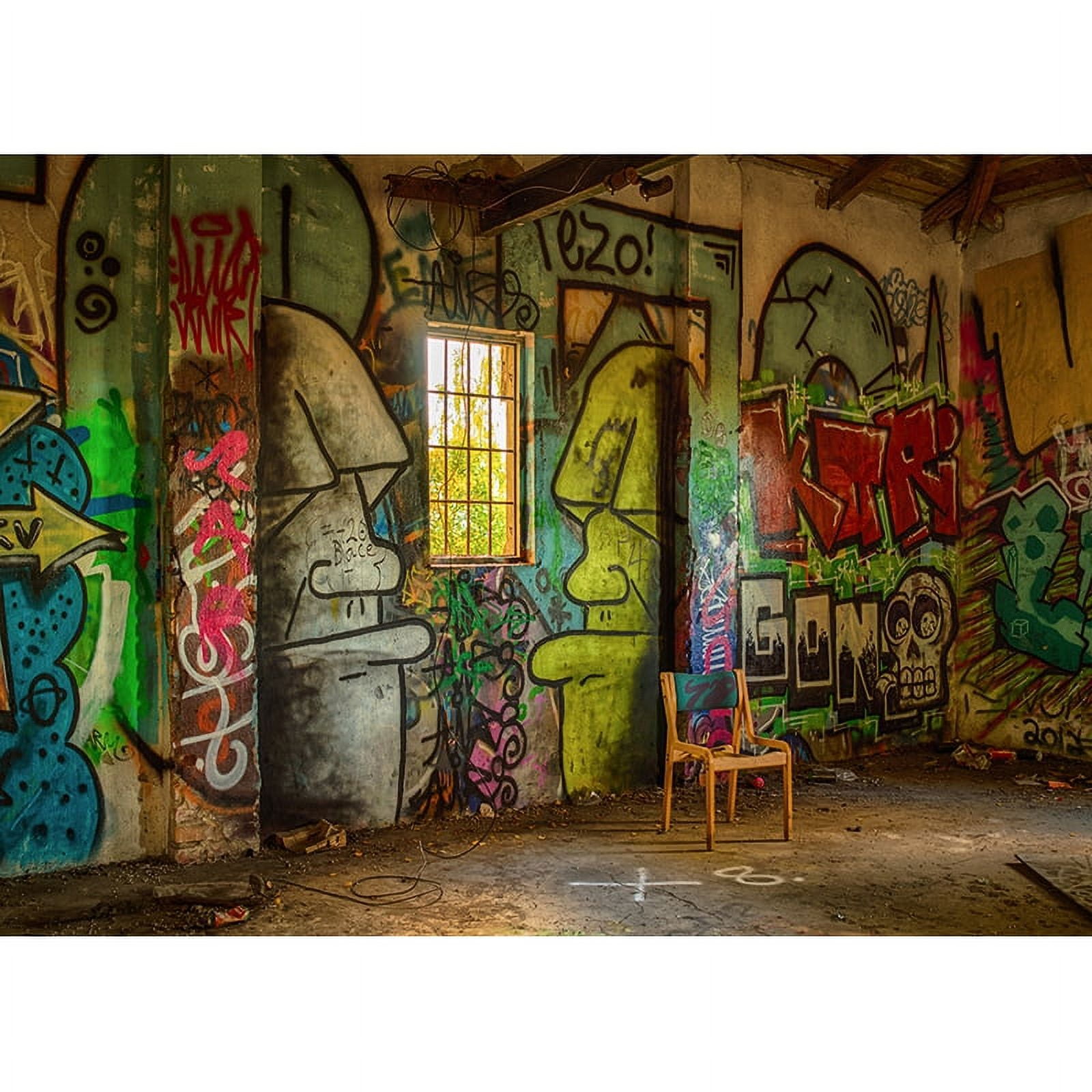Graffiti Antique Brick Wall Photography Backdrops Props Cement Texture ...