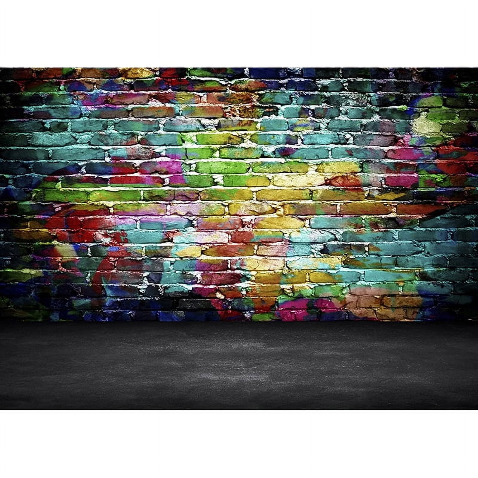 Graffiti Antique Brick Wall Photography Backdrops Props Cement Texture ...