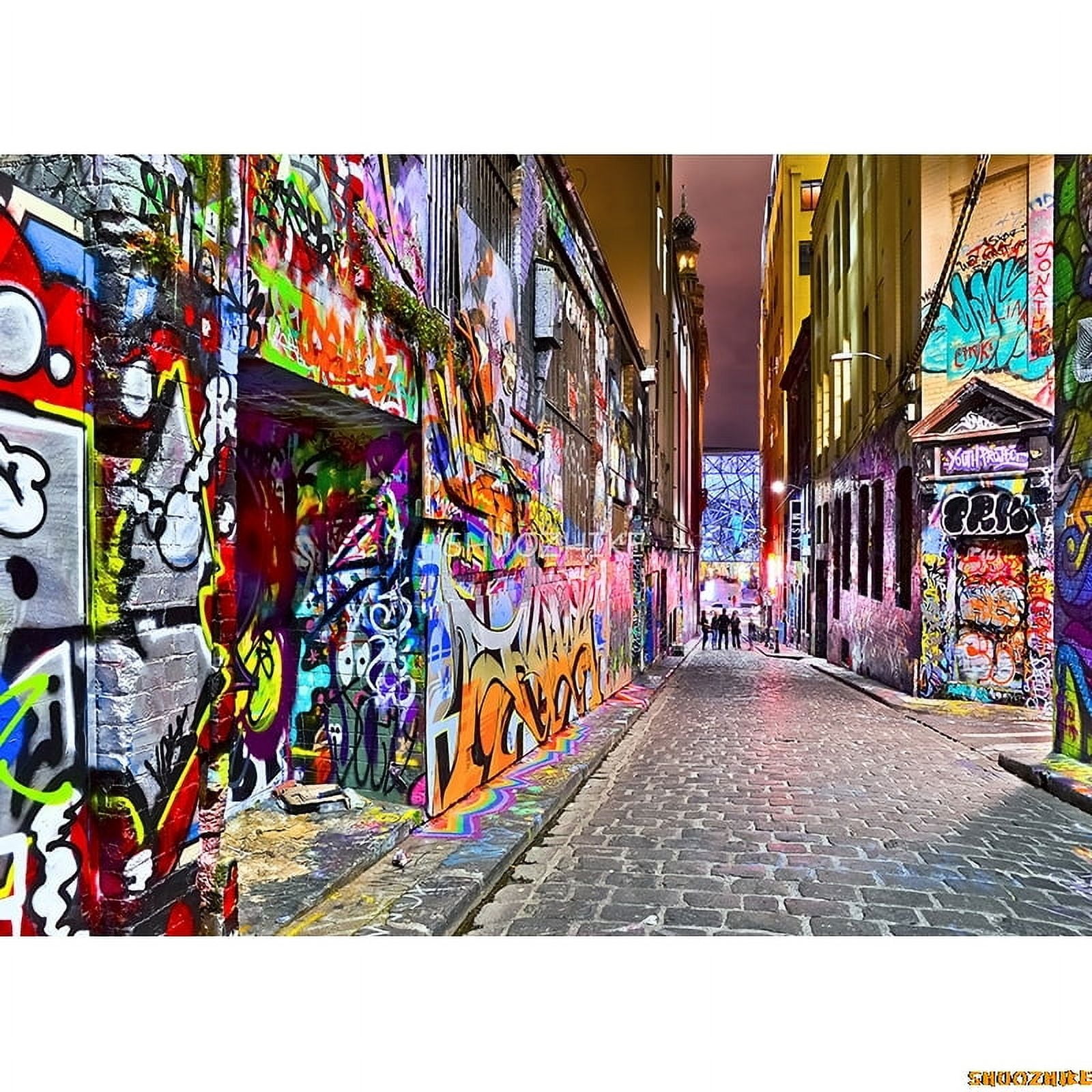 Graffiti Antique Brick Wall Photography Backdrops Props Cemt Texture St ...