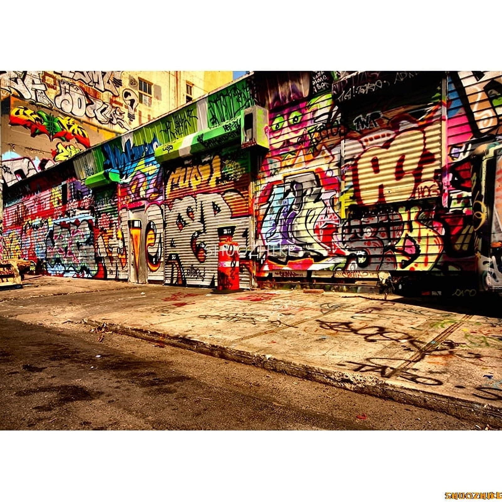 Graffiti Antique Brick Wall Photography Backdrops Props Cemt Texture St ...