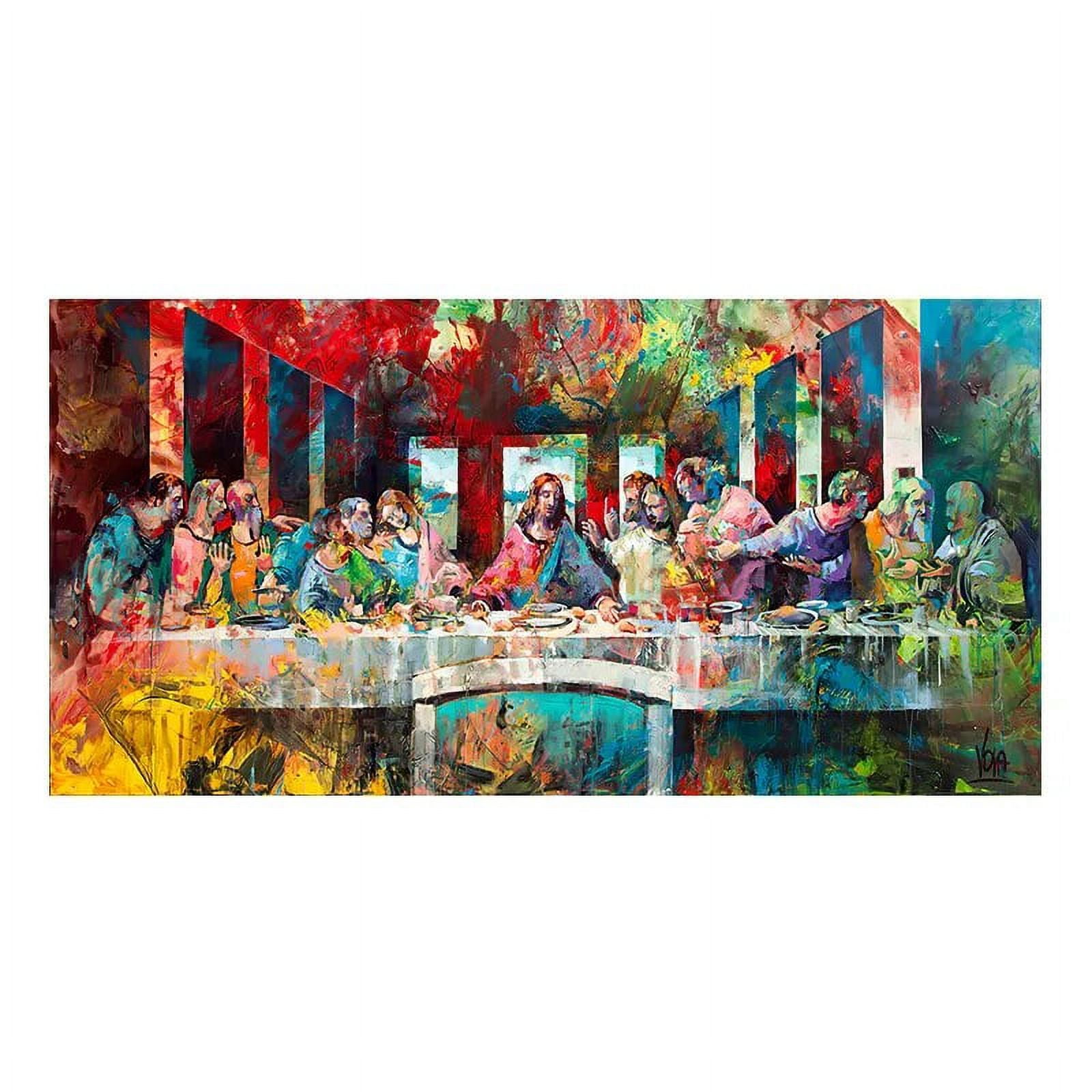 Graffiti Art Last Supper By Da Vinci Canvas Art Paintings Reproductions ...