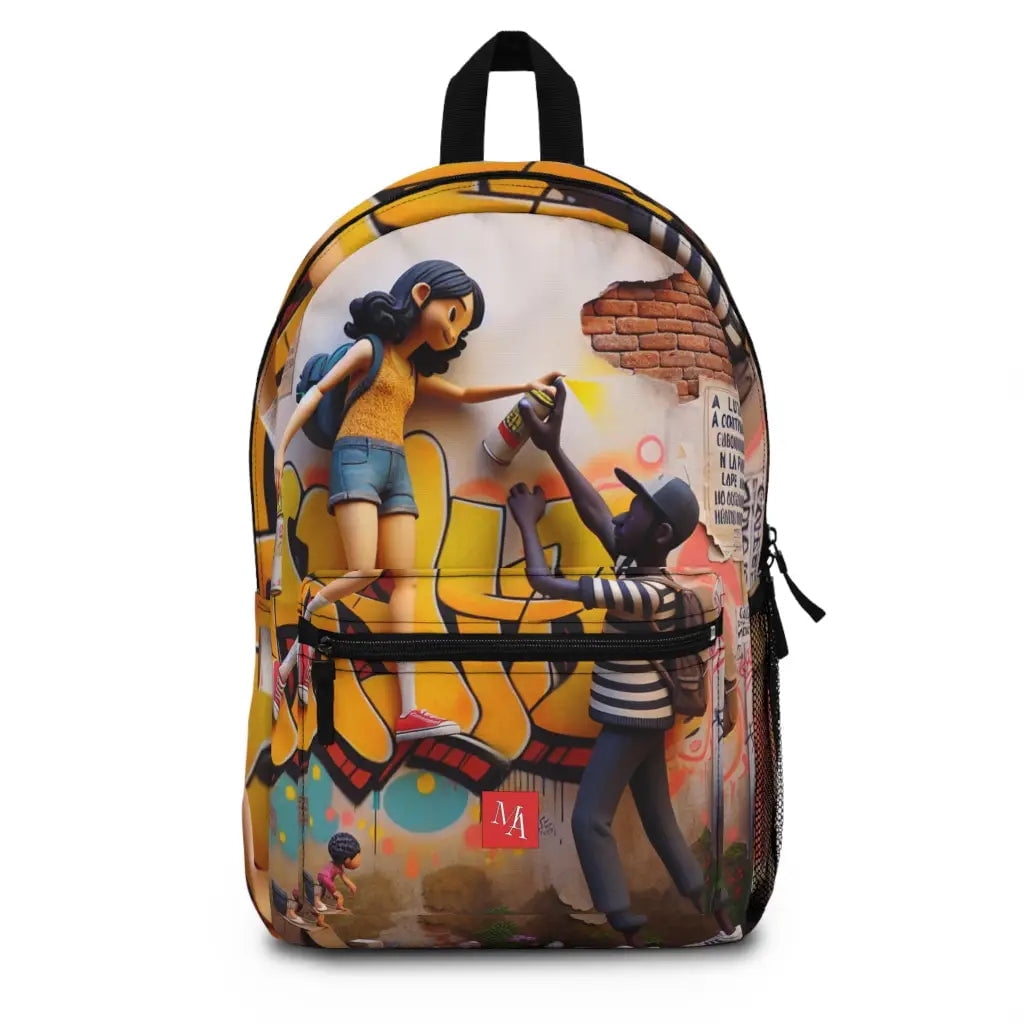 Graffiti Artistry in Action - Backpack - Walmart.com