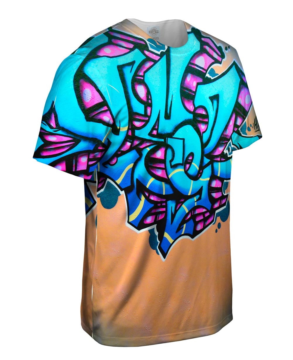 Graffiti Blue Diamond Mens T-Shirt All Over Print - Walmart.com