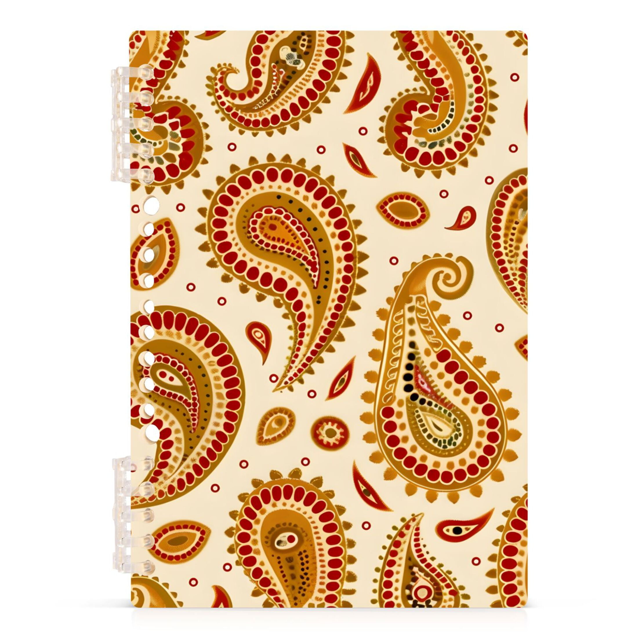 Graffiti Boho Spiral Journal Notebook College Ruled Notebook 8.3" x 5.7 ...