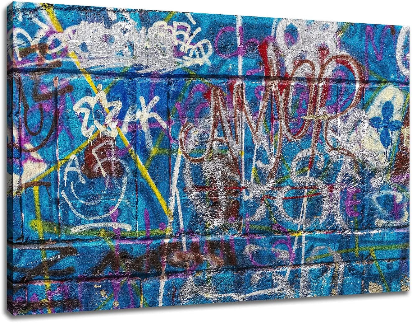 Graffiti Canvas Wall Art Paintings Street Art Colorful Posters ...