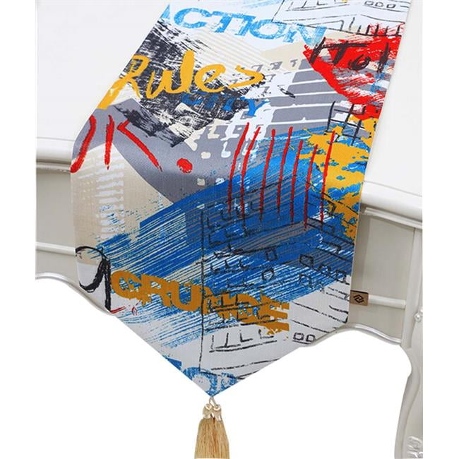 Graffiti Coffee Runners Tablecloths - 33 x 200 cm - Walmart.com