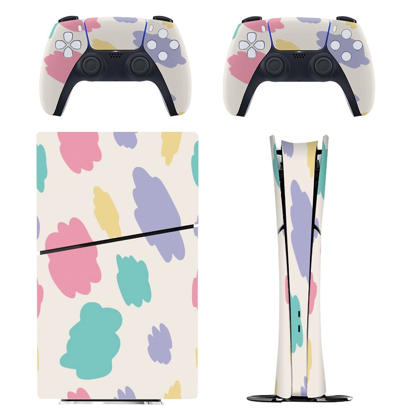 Graffiti, Color Palette PS5/PS5 Slim Digital Disc Skin Sticker For ...