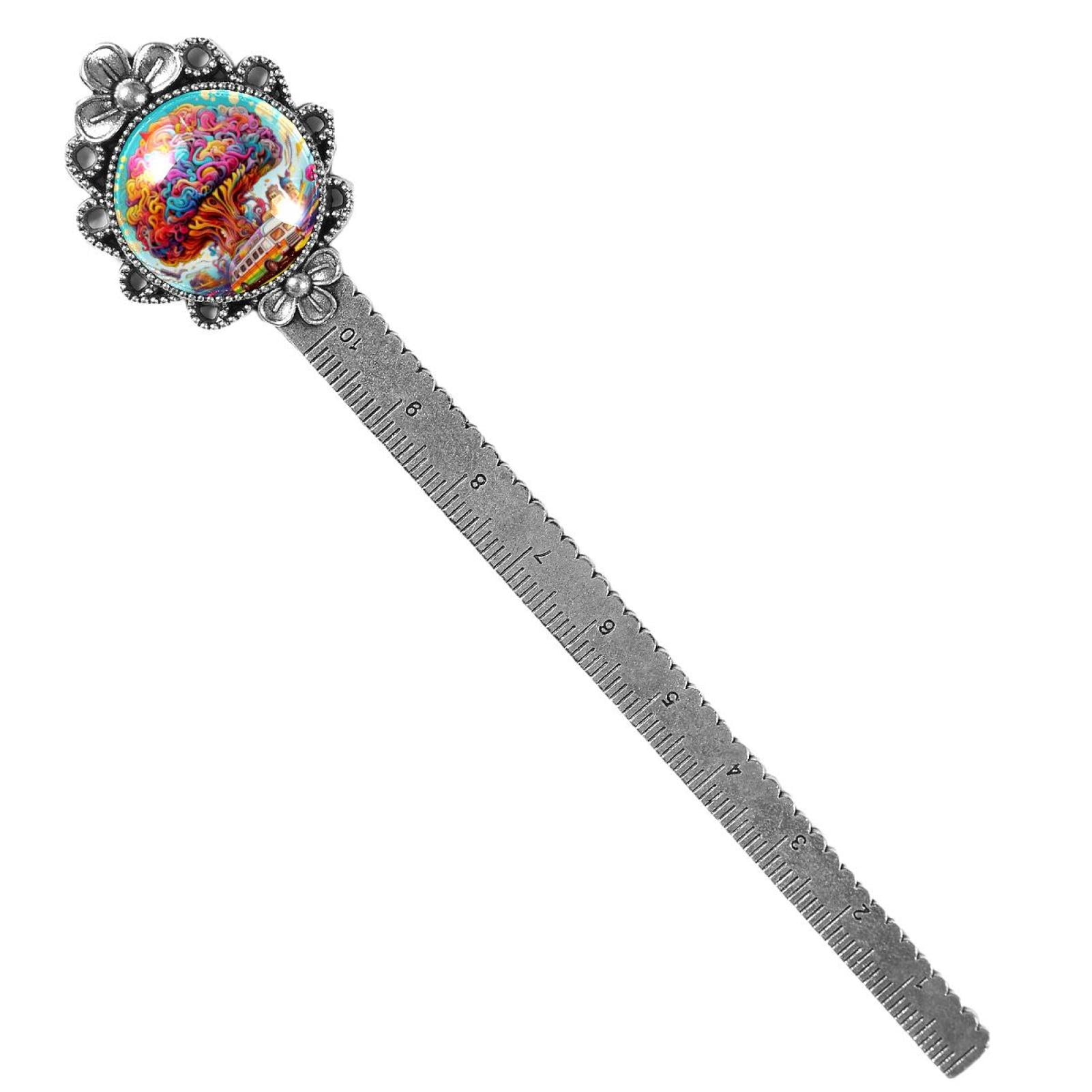 Graffiti Elegant Vintage Silver Lace-Edged Bookmark - Reading Accessory ...