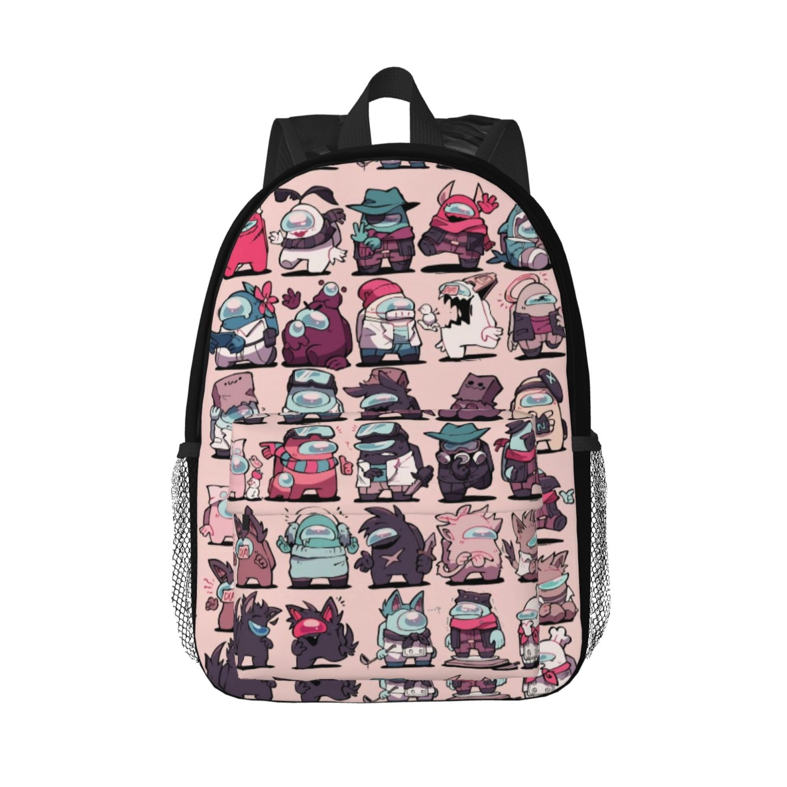 Graffiti Games Impostor Among Us Backpack,Polyester Canvas Casual ...