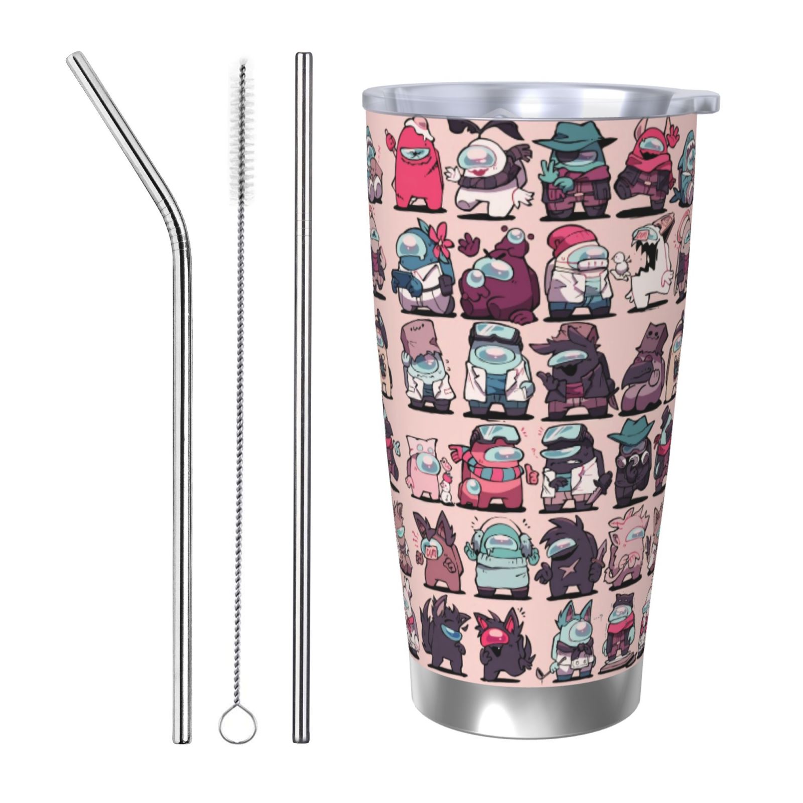 Graffiti Games Impostor Among Us Water Bottle,Insulated Travel Coffee ...