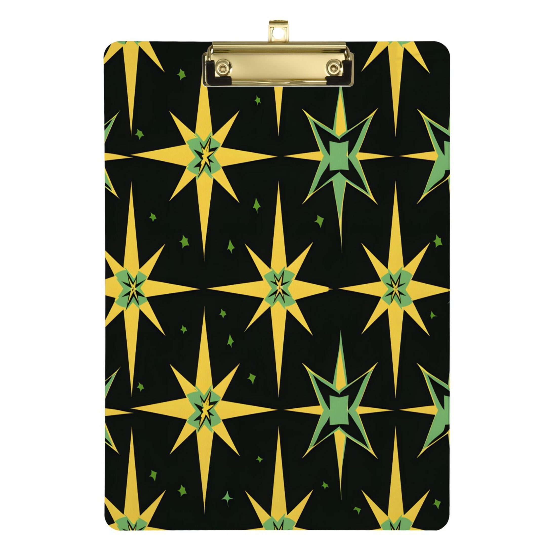 Graffiti Green and Yellow Acrylic Clipboards A4 Standard Letter Size ...