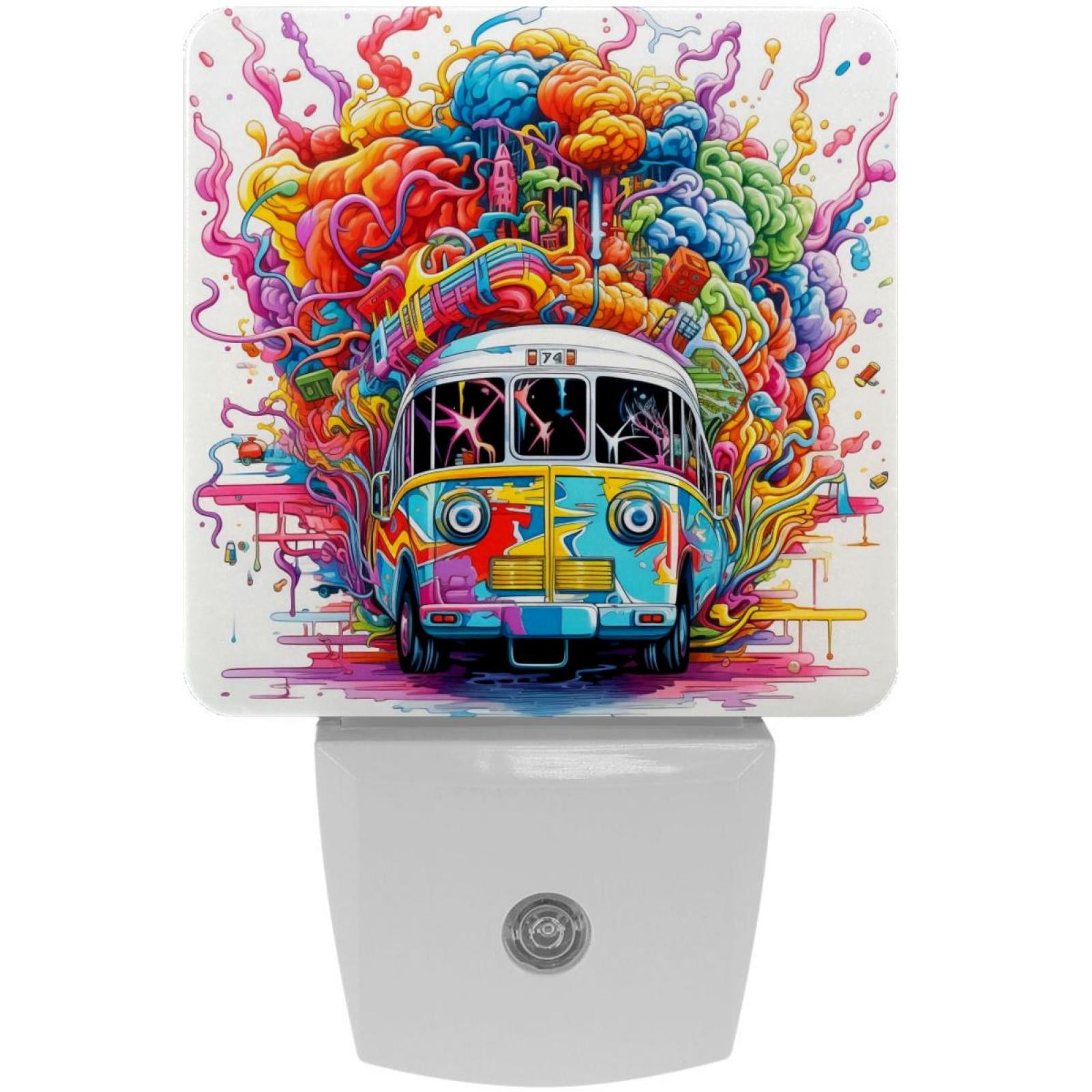 Graffiti LED Square Night Light - Compact and Energy Efficient ...