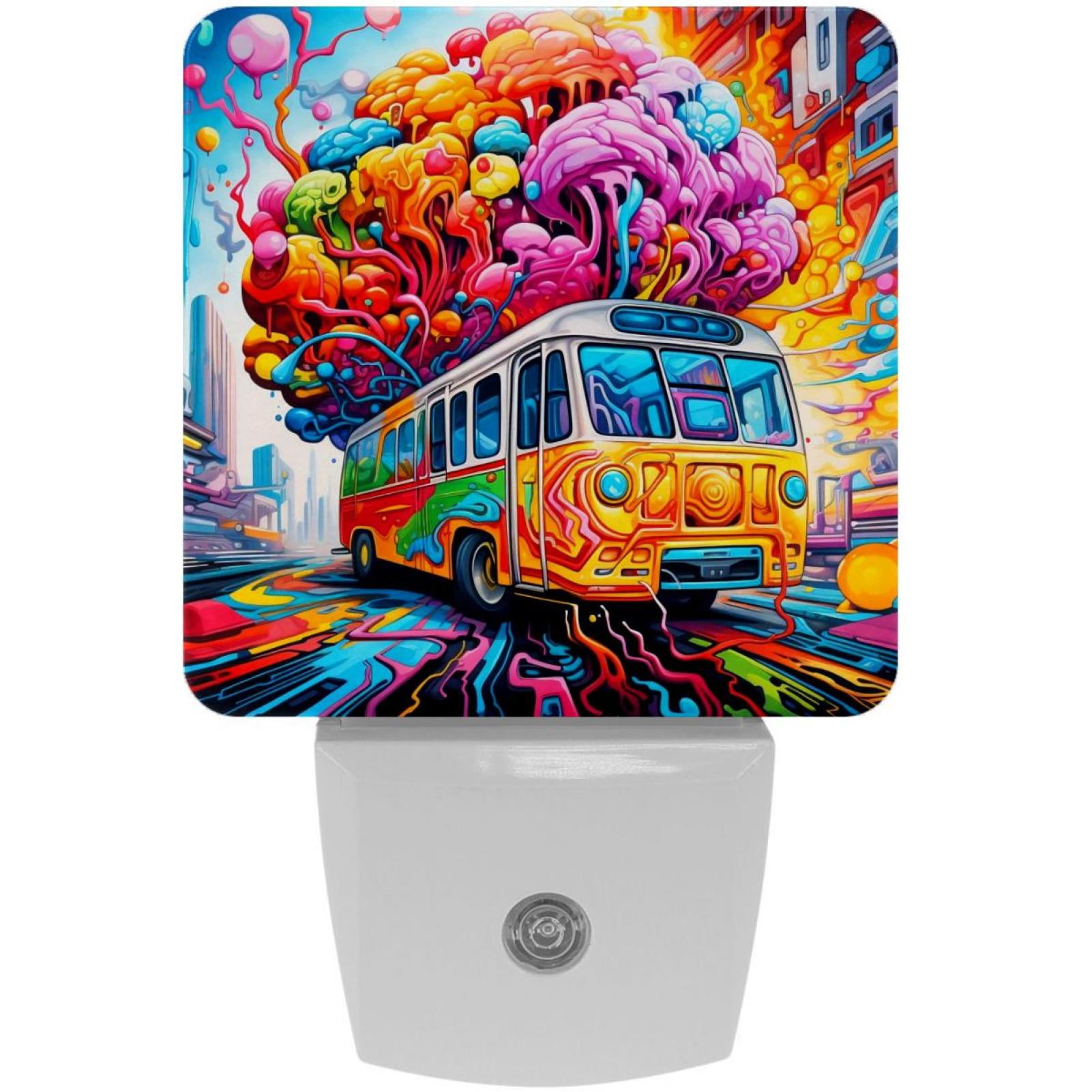 Graffiti LED Square Night Light - Compact and Energy Efficient ...