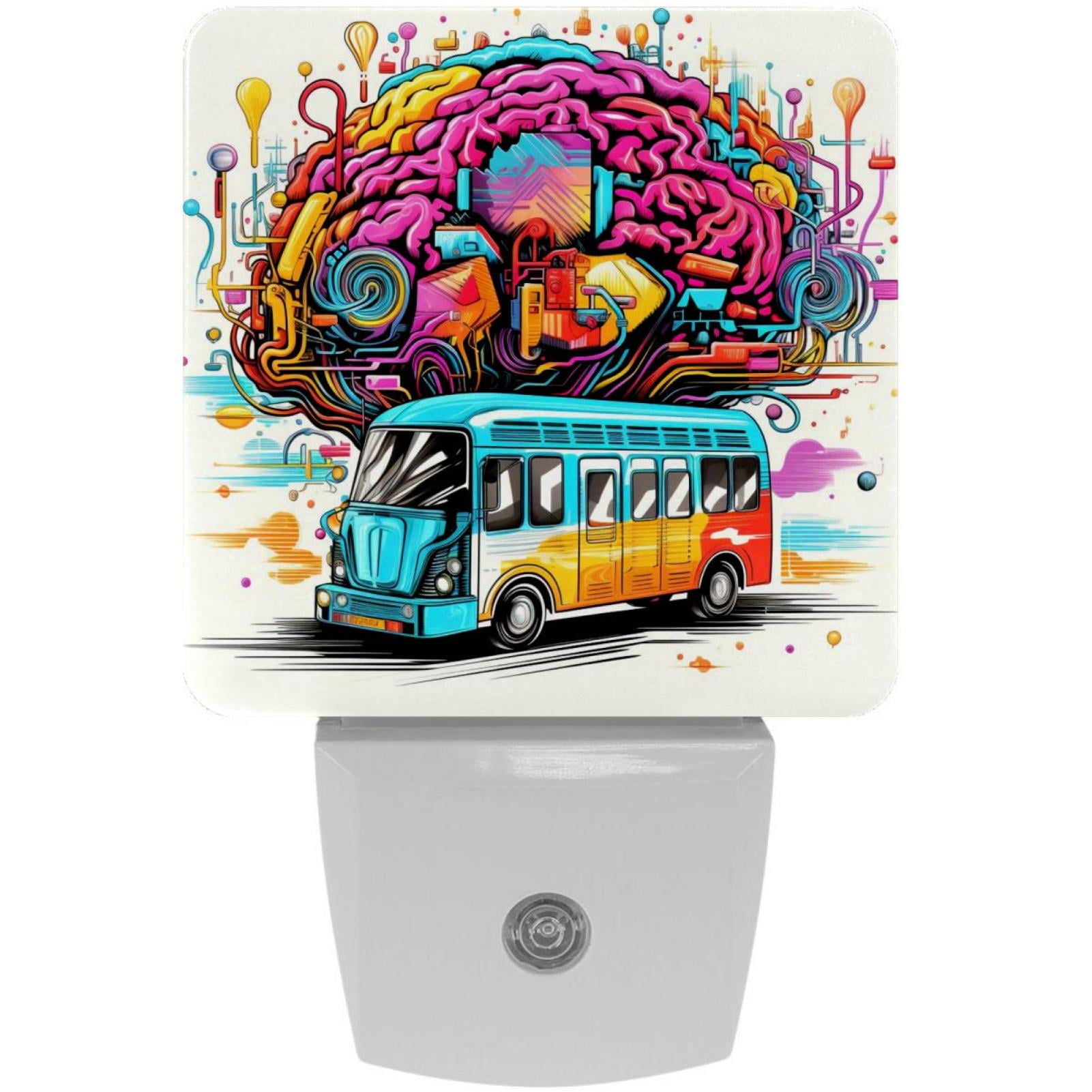 Graffiti LED Square Night Light - Energy Efficient and Stylish ...