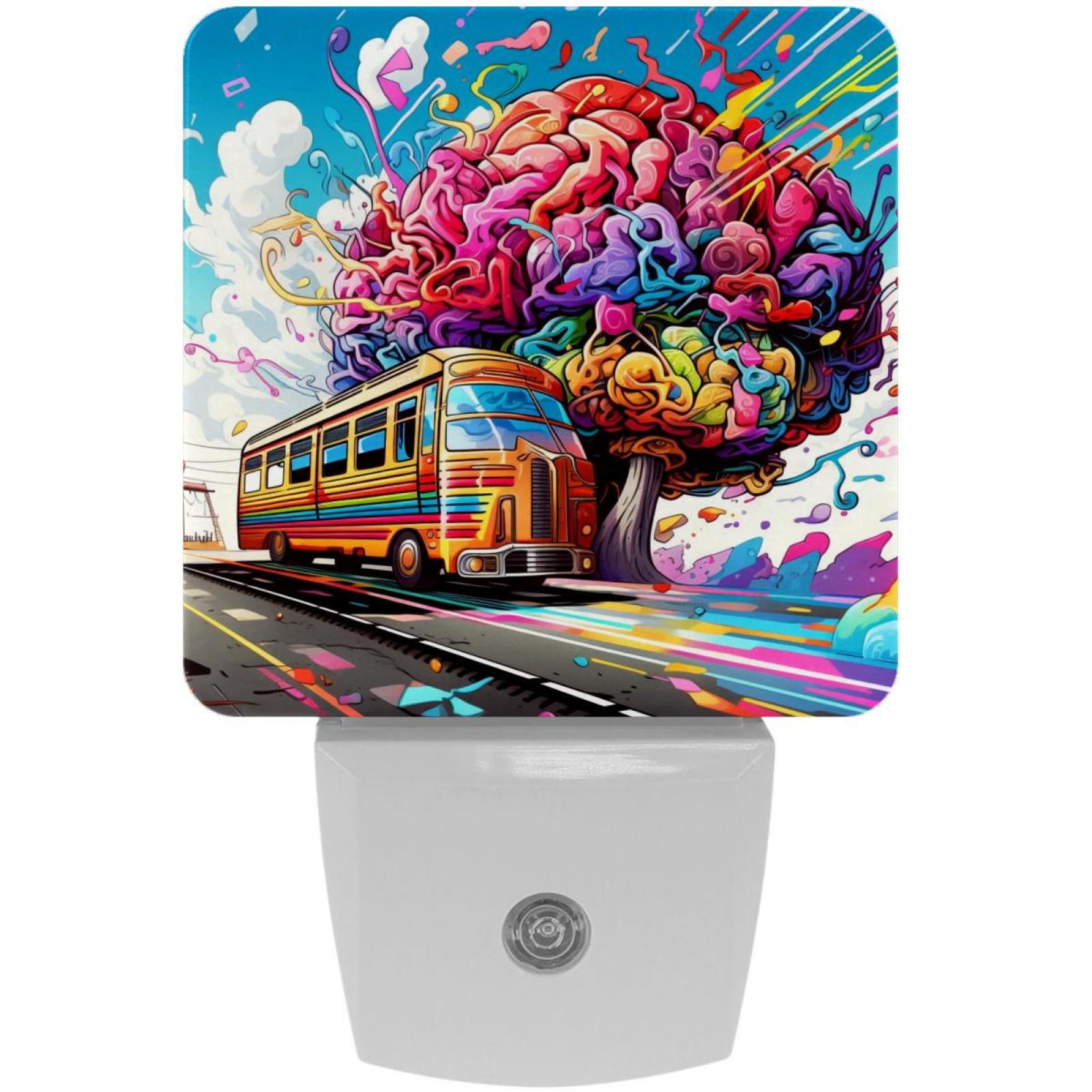 Graffiti LED Square Night Lights - Energy Efficient and Contemporary ...