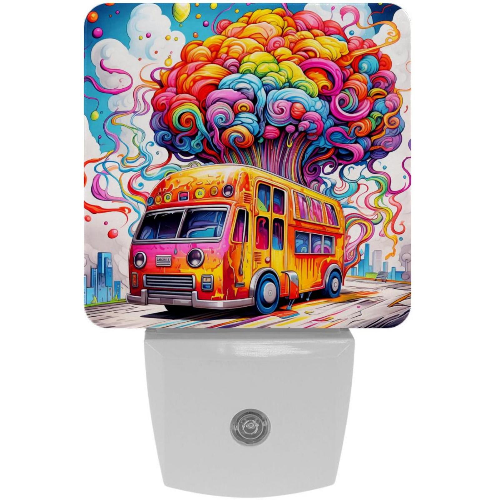 Graffiti LED Square Night Lights - Energy Efficient & Elegant ...