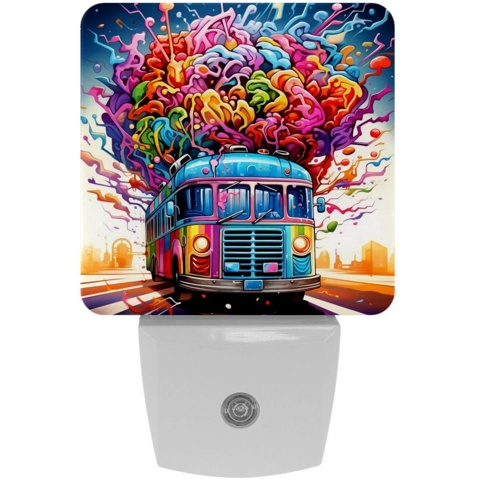 Graffiti LED Square Night Lights- Energy Efficient and Stylish ...