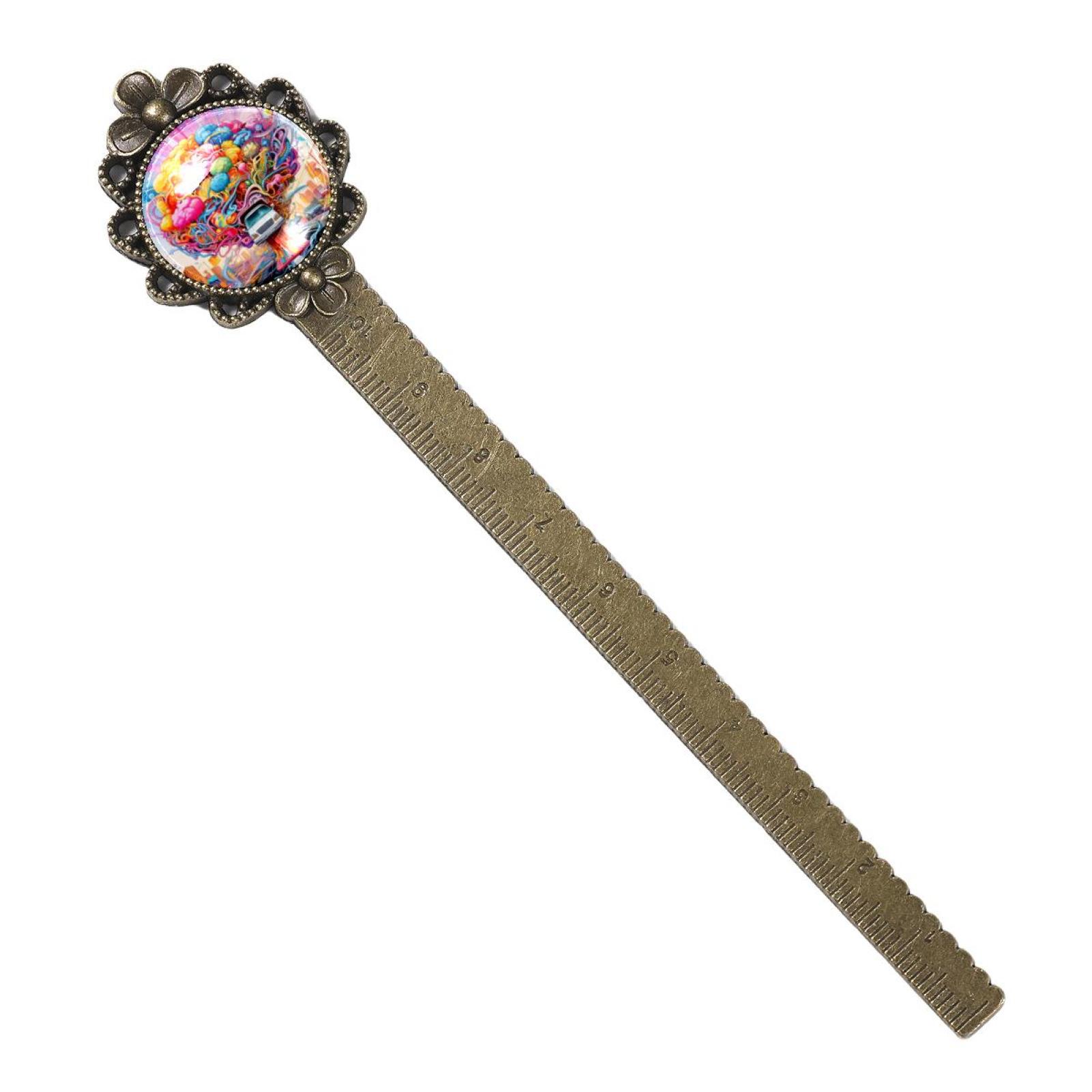 Graffiti Lace Bookmark in Antique Bronze: a Stylish Book Accessory for ...