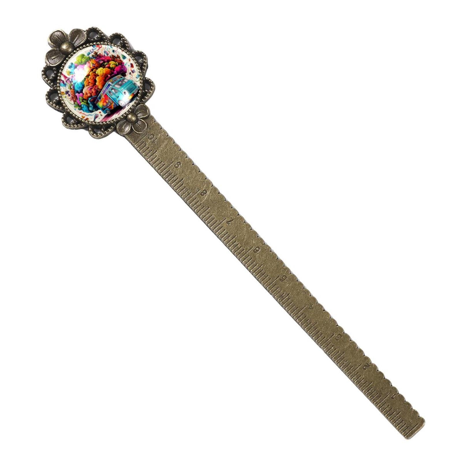 Graffiti Lace Bookmarks in Antique Bronze - Gift for Readers and Book ...