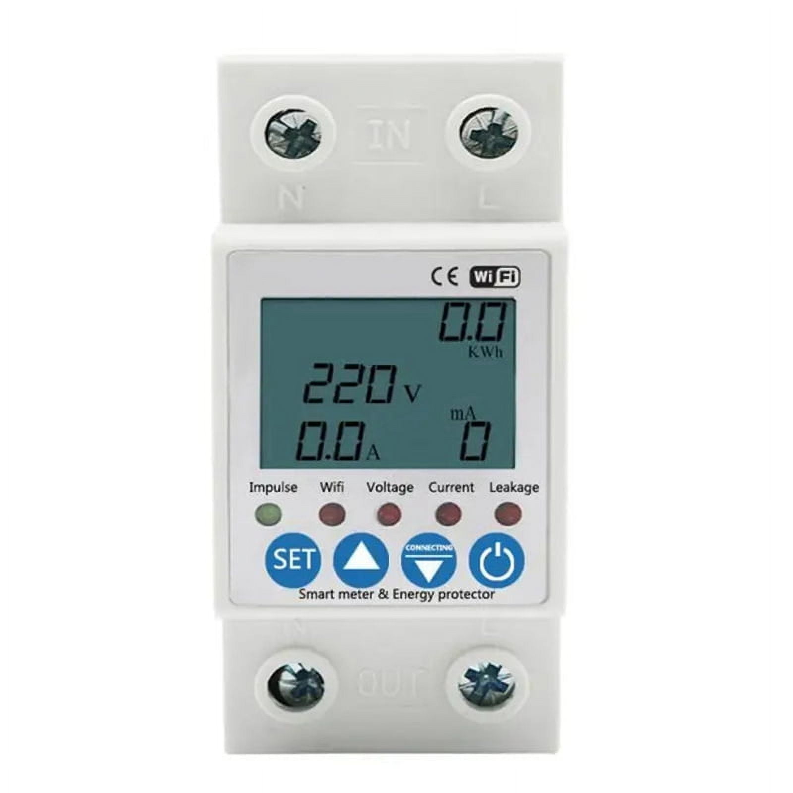 Graffiti Metering Circuit Breaker 63A Wifi Smartphone Control Switch ...