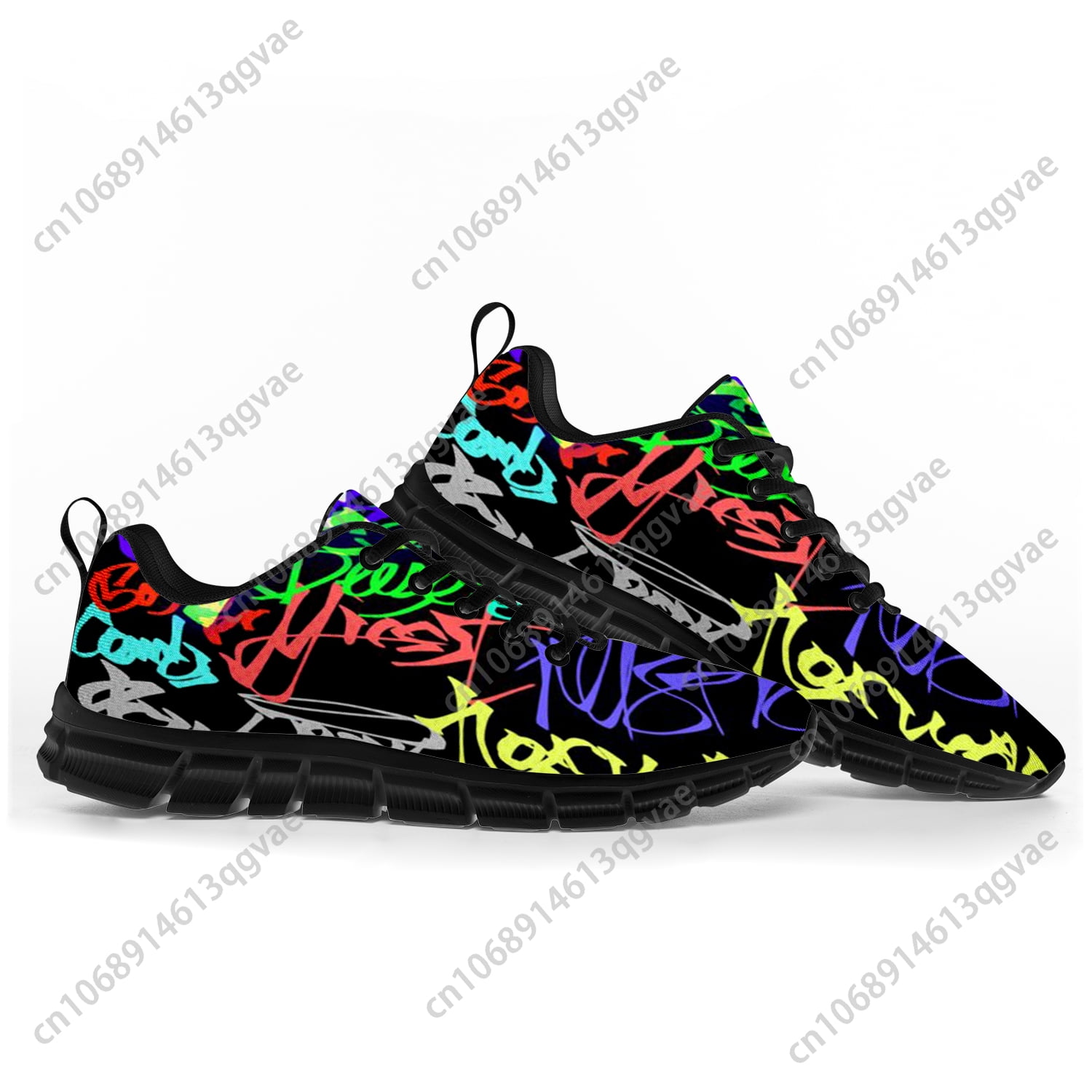 Graffiti Monsters Street Art Sports Shoes Mens Womens Teenager Kids ...