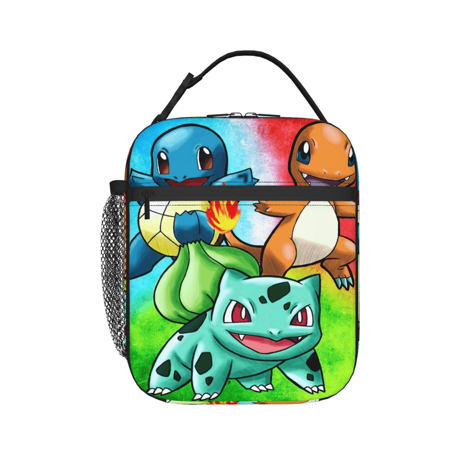 Graffiti Pikachu Charmander Squirtle Bulbasaur Lunch Box,Lunch Box for ...