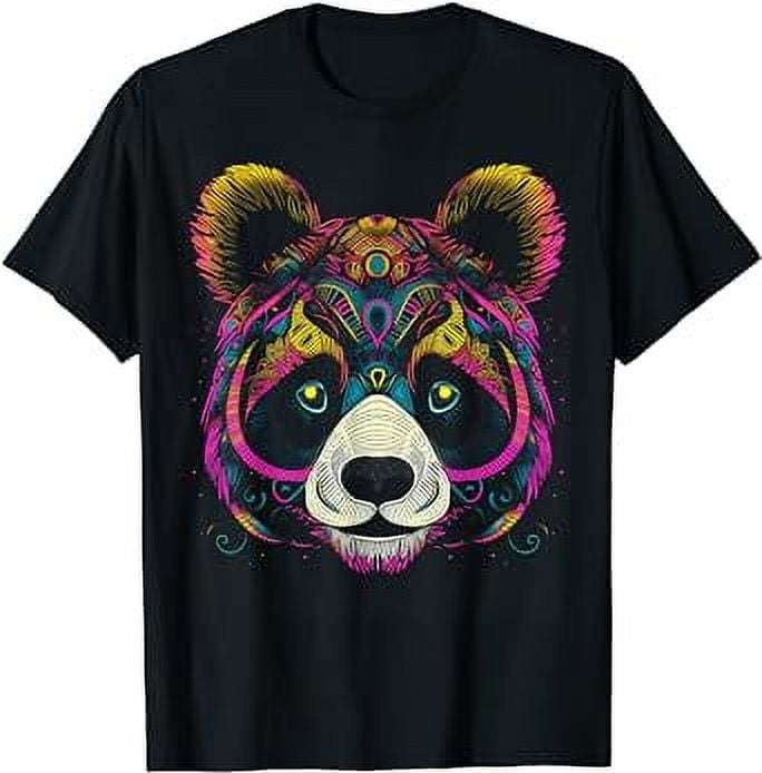 Graffiti Pop Art Of Panda Animal Graphic Tees for Men Women T-Shirt ...