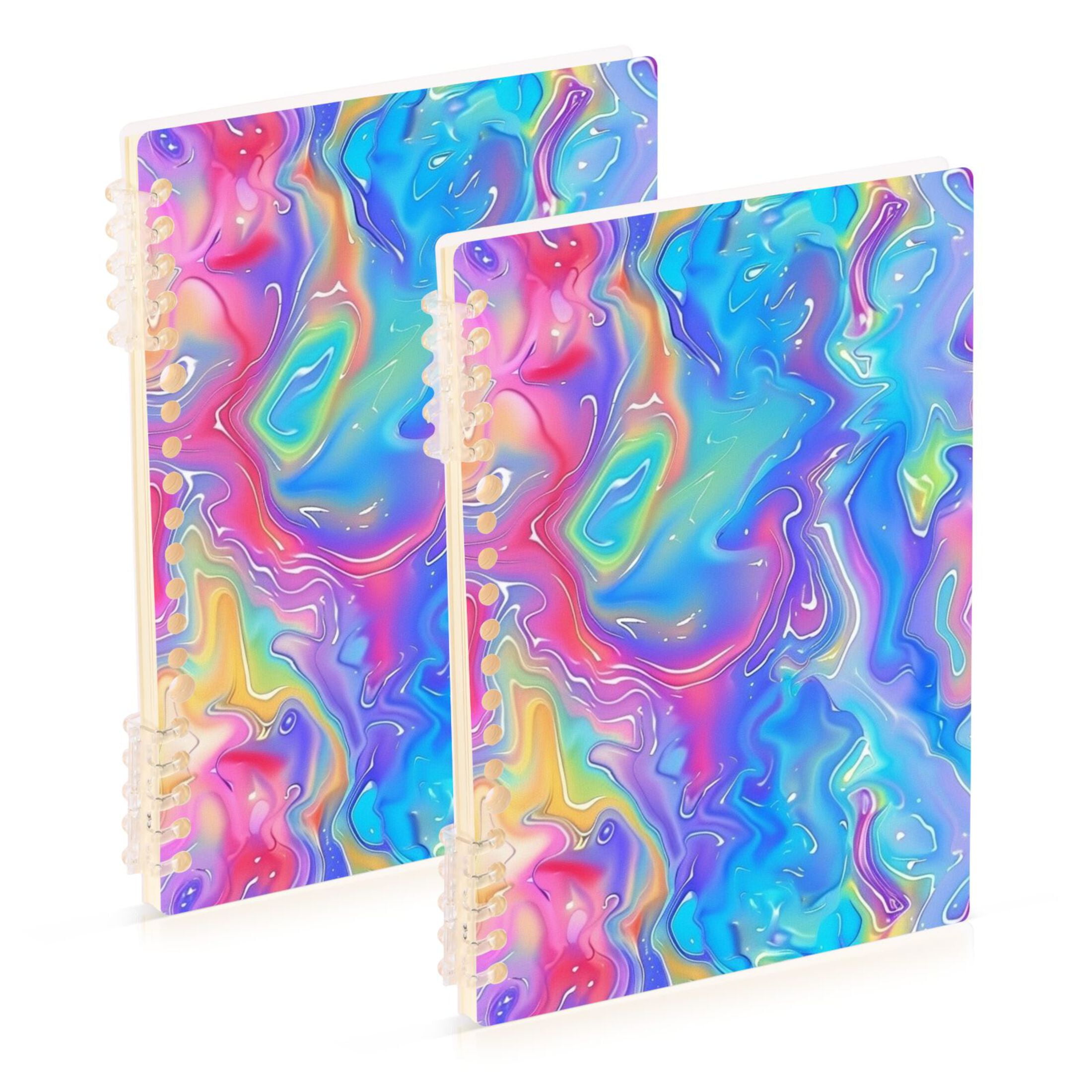 Graffiti Ring Binder Notebook Journey Note Diary College Ruled Spiral ...