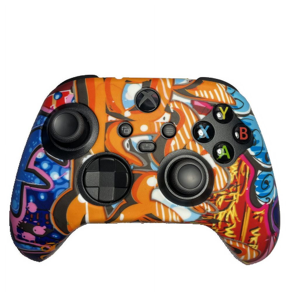 Graffiti Silicone Gaming Grip For Xbox Series X S Controllers (Urban ...