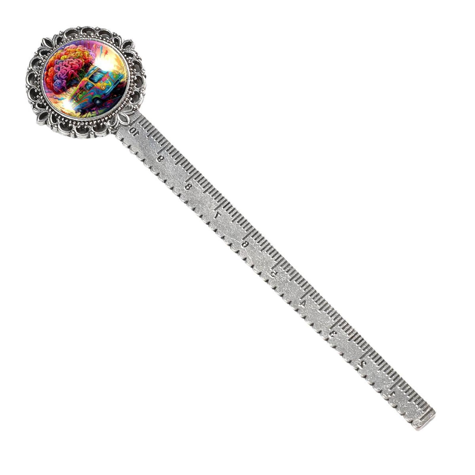 Graffiti Silver Lace-Edged Bookmark: Gift for Book Lovers and Readers ...