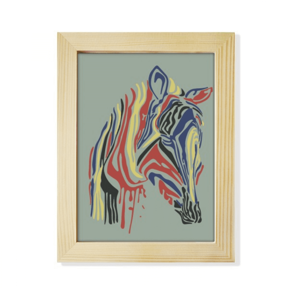 Graffiti Single Simple Colourful Pinto Animal Desktop Adorn Photo Frame ...