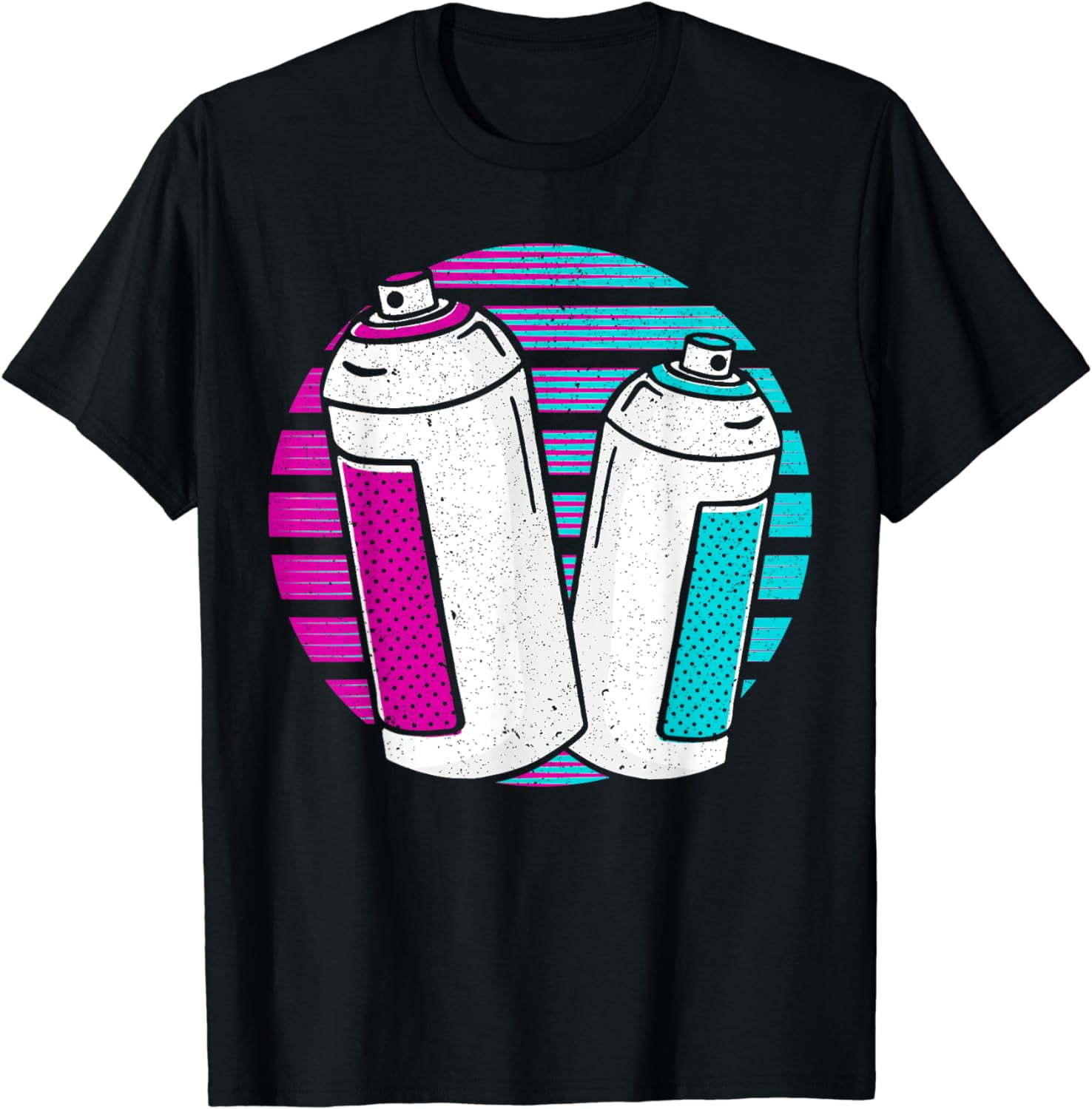 Graffiti Spray Paint Street Art Drawing Artist T-Shirt - Walmart.com
