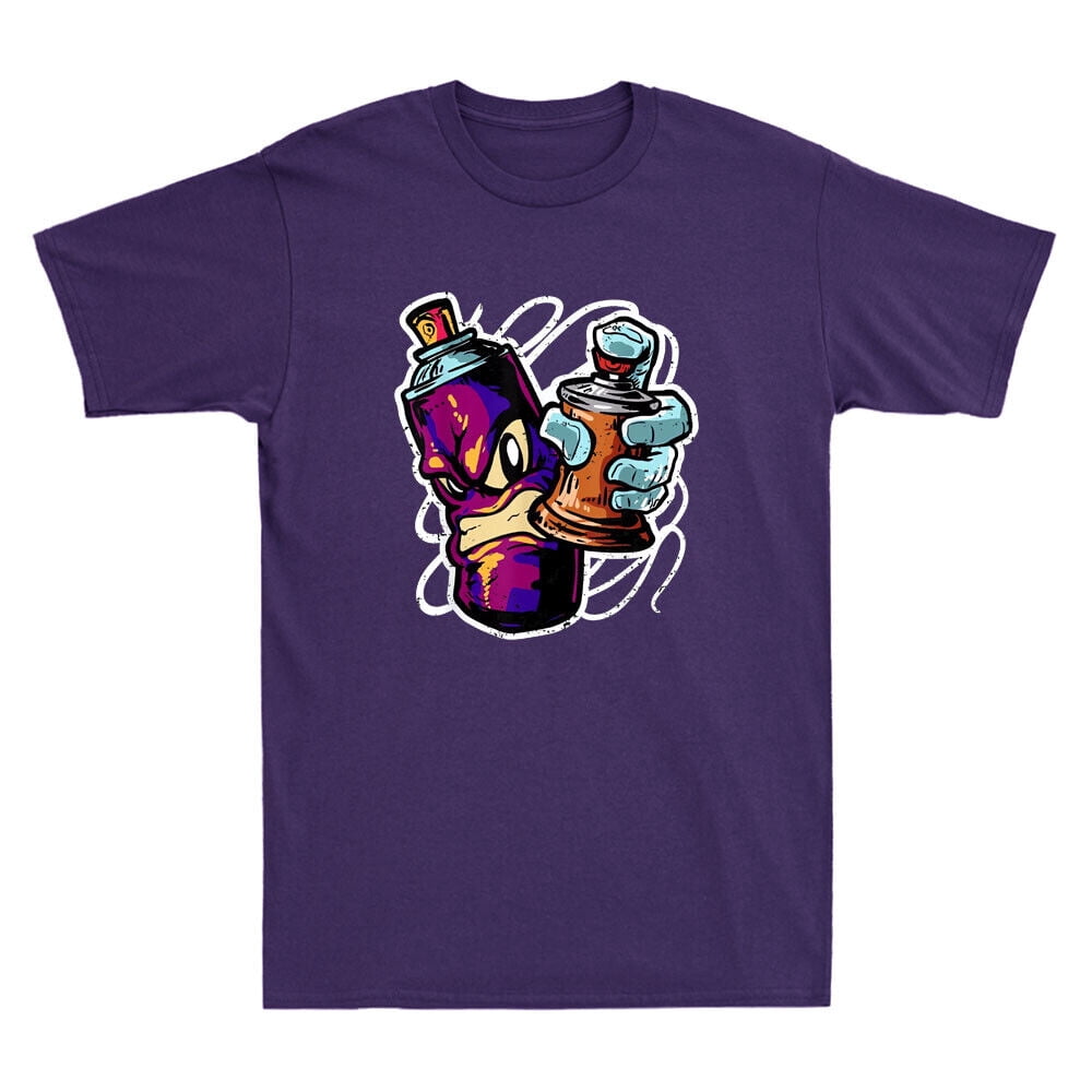 Graffiti Sprayer Street Artist Fat Cap Spray Can Inspired Graphic Men's ...