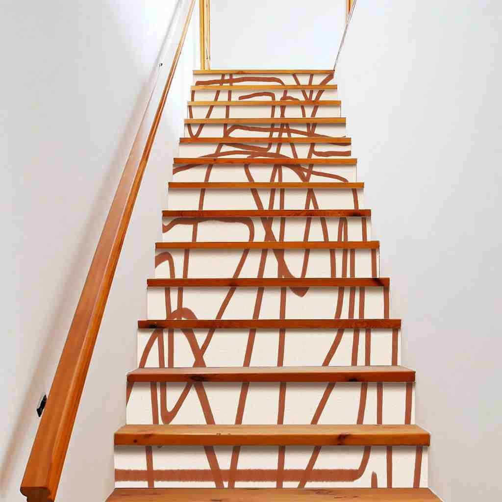Graffiti Stair Stickers Hip Hop Street Wall Art Staircase Decals ...