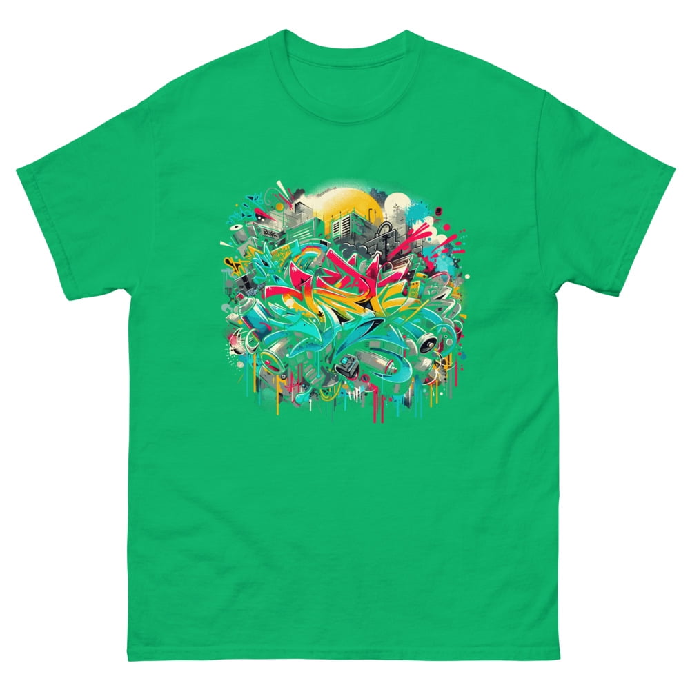 Graffiti & Street Art Inspired T-Shirts: Bold Urban Fashion Statement ...