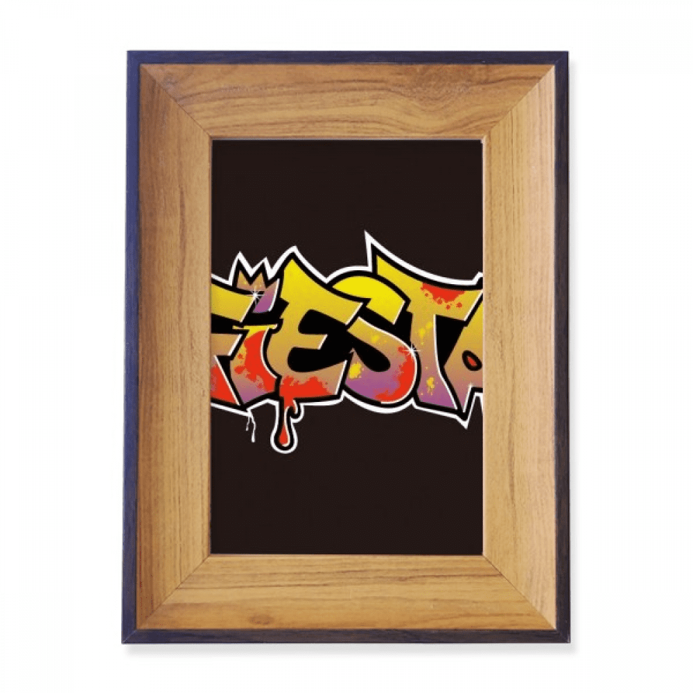 Graffiti Street Fiesta Hand-decorated Photo Frame Exhibition Display ...