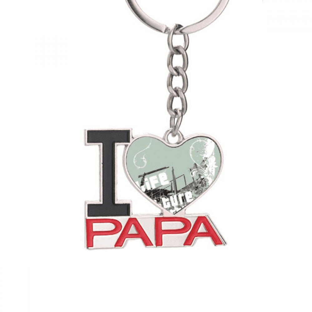 Graffiti Street Life Culture Attitude Art Keychain Metal Keyring Holder ...