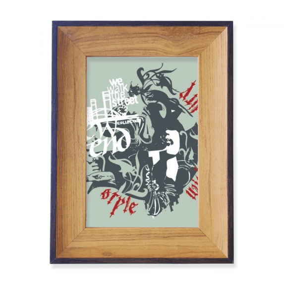 Graffiti Street New Trend Design Pattern Photo Frame Exhibition Display ...